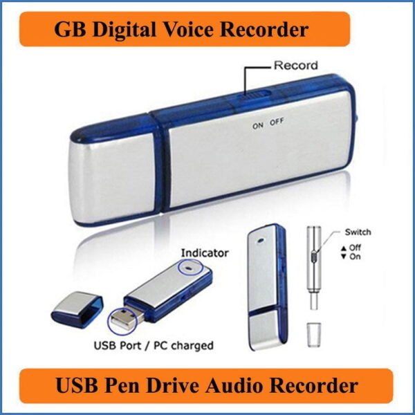 Best Spy Audio Recorder Device with 32GB Spy World