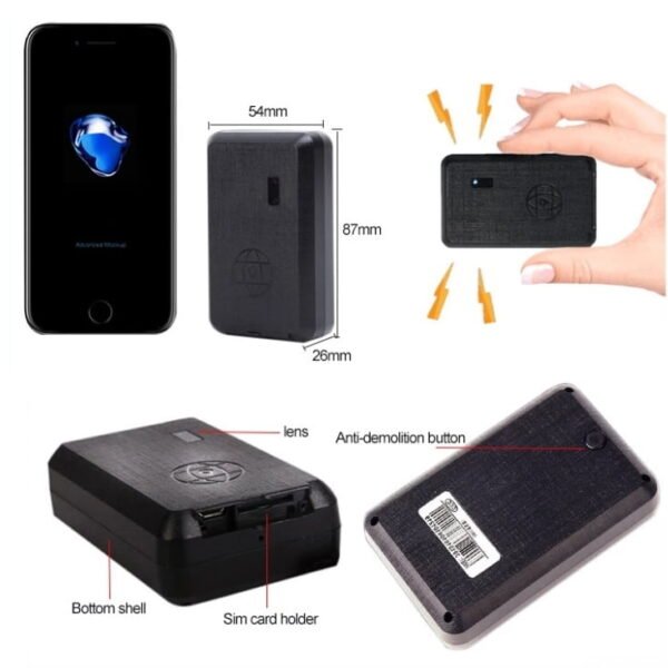 Wireless Portable GPS Tracker Vehicle Tracking Device