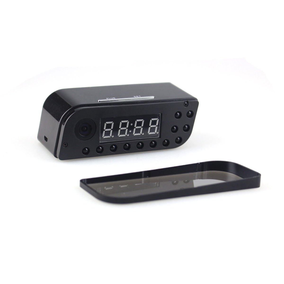 Top WiFi Mini Table Clock Hidden Camera 1080P HD Spy World